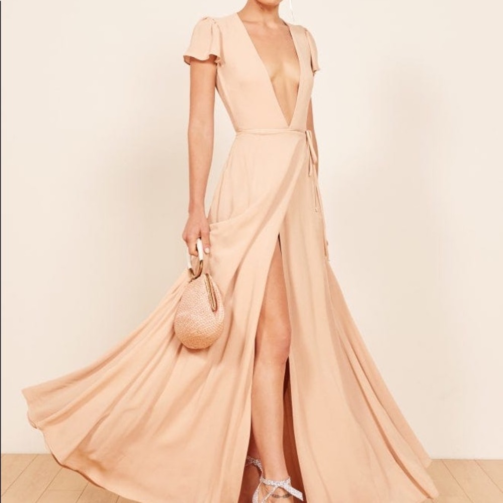 Reformation Rosey Dress - Gem